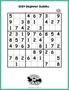 Sudoku Puzzles Print: The Ultimate Brain Teaser - sudoku ...